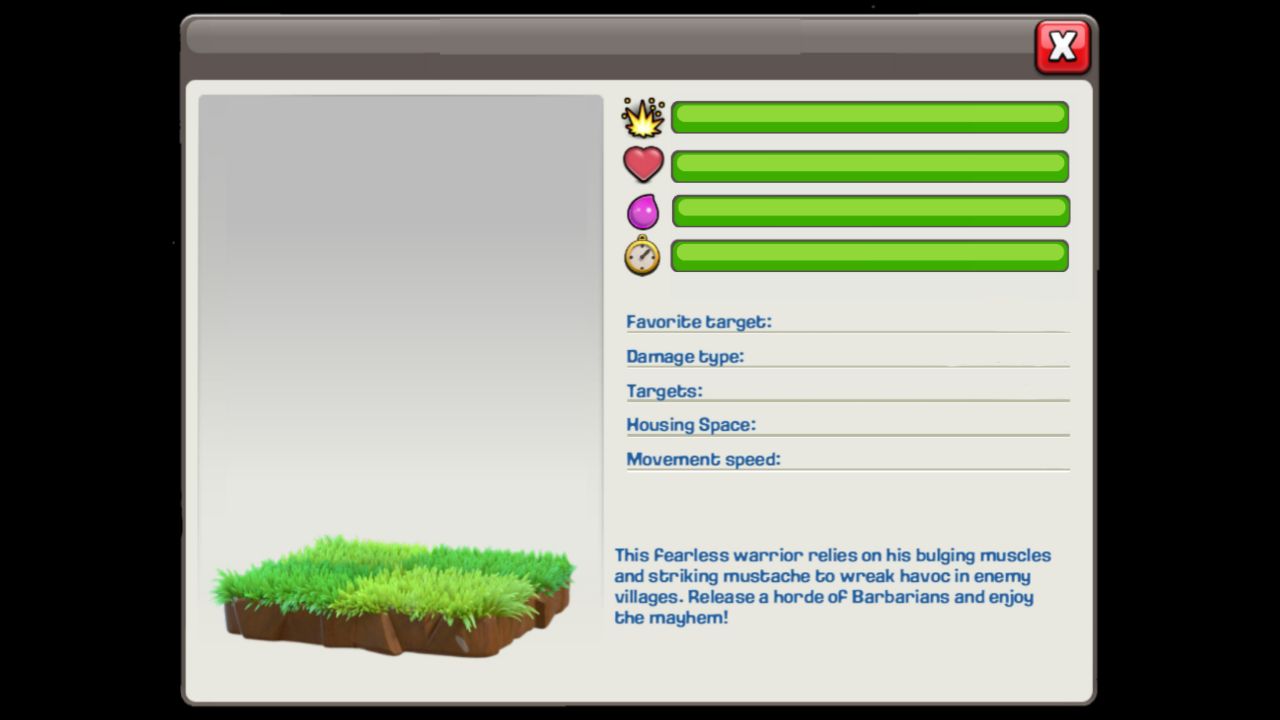 [IDEAS] If you want make coc fan made units there is template! (Maded by me) | Scrolller