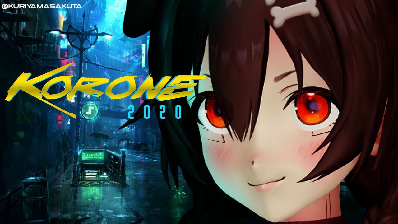 If Korone was in Cyberpunk 2077 | Scrolller