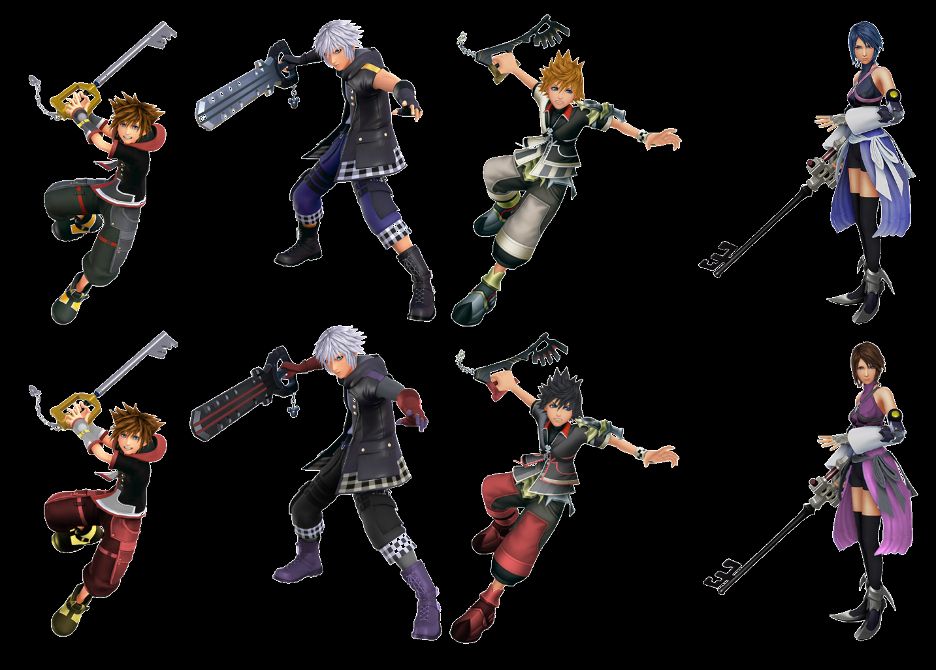 If Sora got into Smash, I figured they would do a Hero and make his alts different characters ...