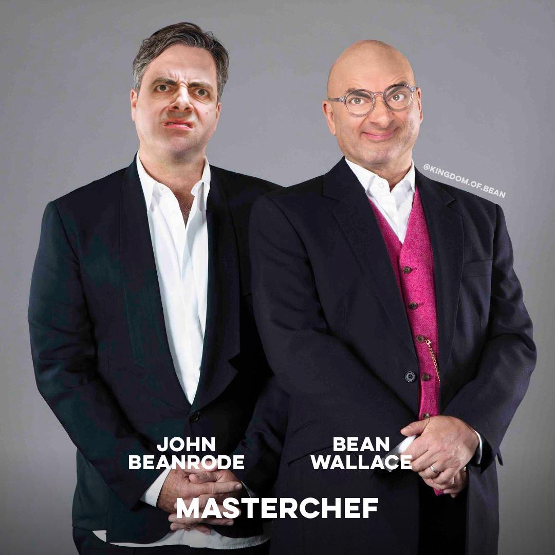 If the hosts of MasterChef had Mr Beans faces! 😂 | Scrolller