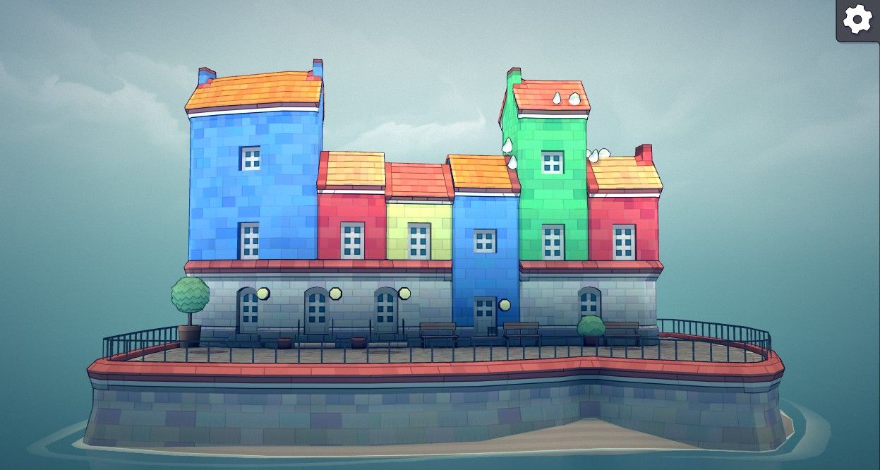 If Townscaper got its own Google Doodle | Scrolller