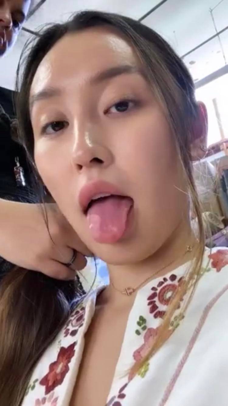 IG story while getting hair done | Scrolller