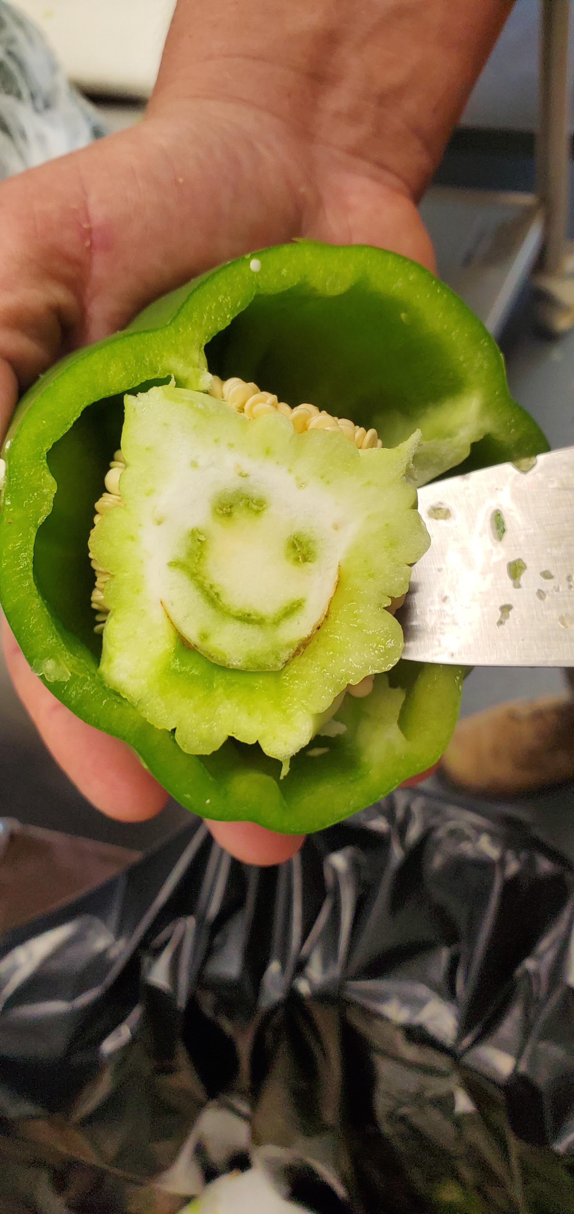 Im a 92G in the army reserves and when i was cutting up some bell peppers this guy decided to ...