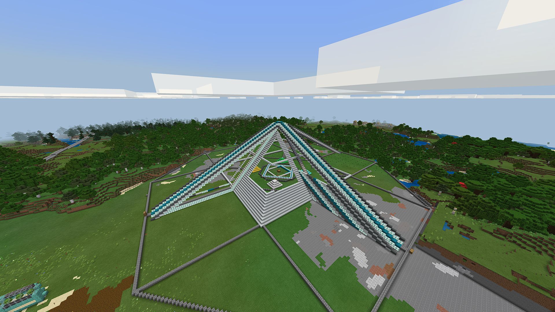 I'm building a futuristic Pyramid (Survival) | Scrolller