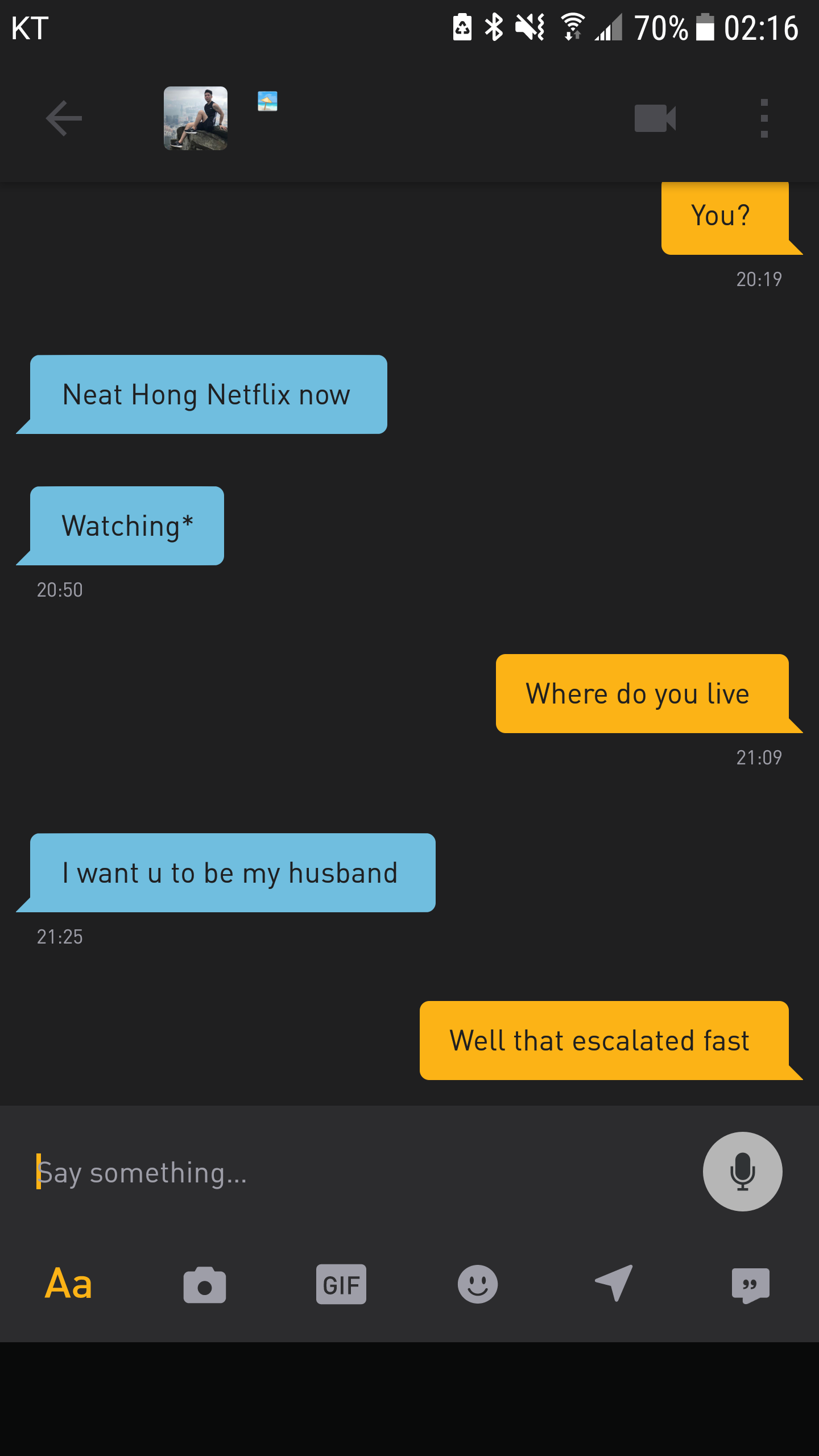 I'm flattered but nothing comes that easy | Scrolller