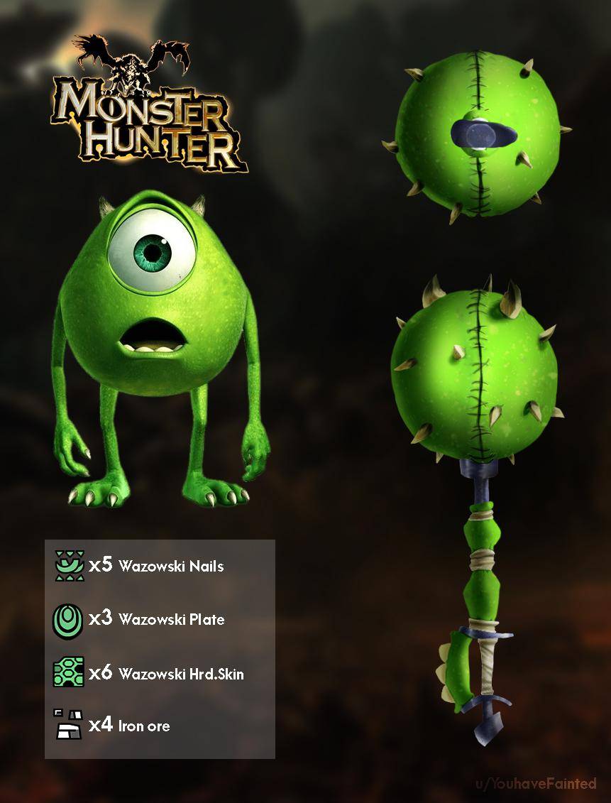 I'm going to create a cursed weapons series and you can't stop me, enjoy my high effort ...