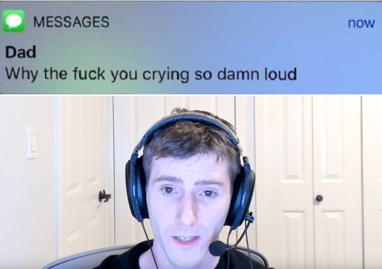 I'm not crying, you're crying | Scrolller