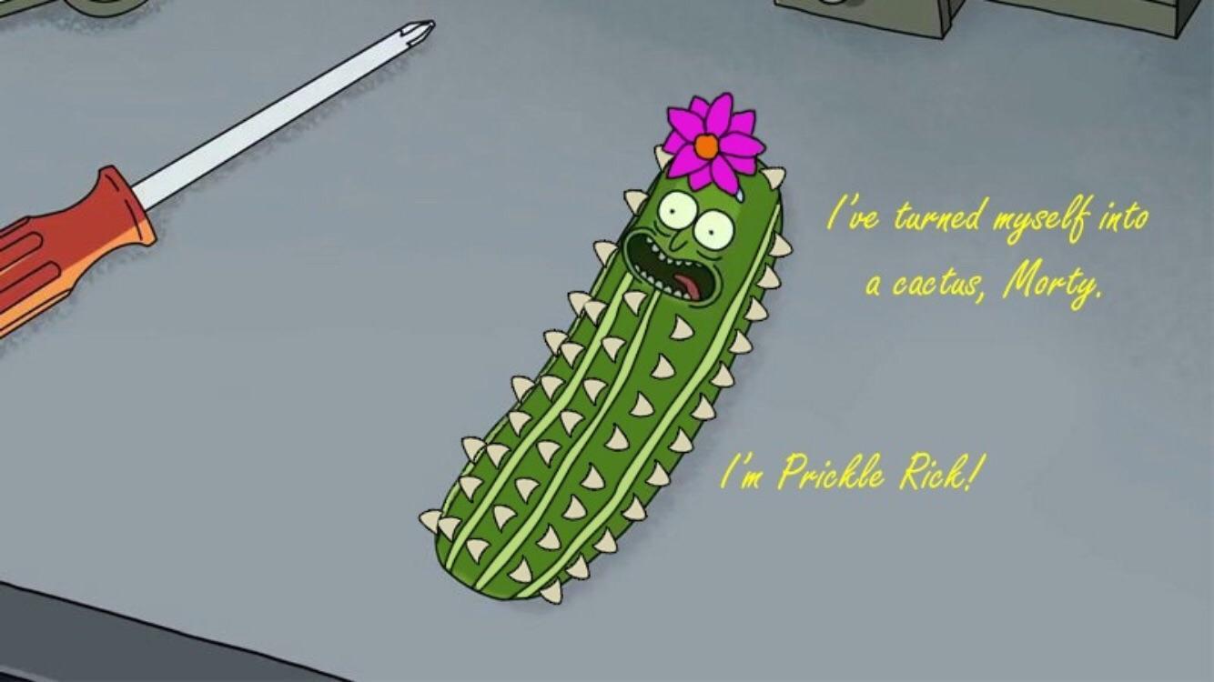 IM PRICKLE RICK | Scrolller