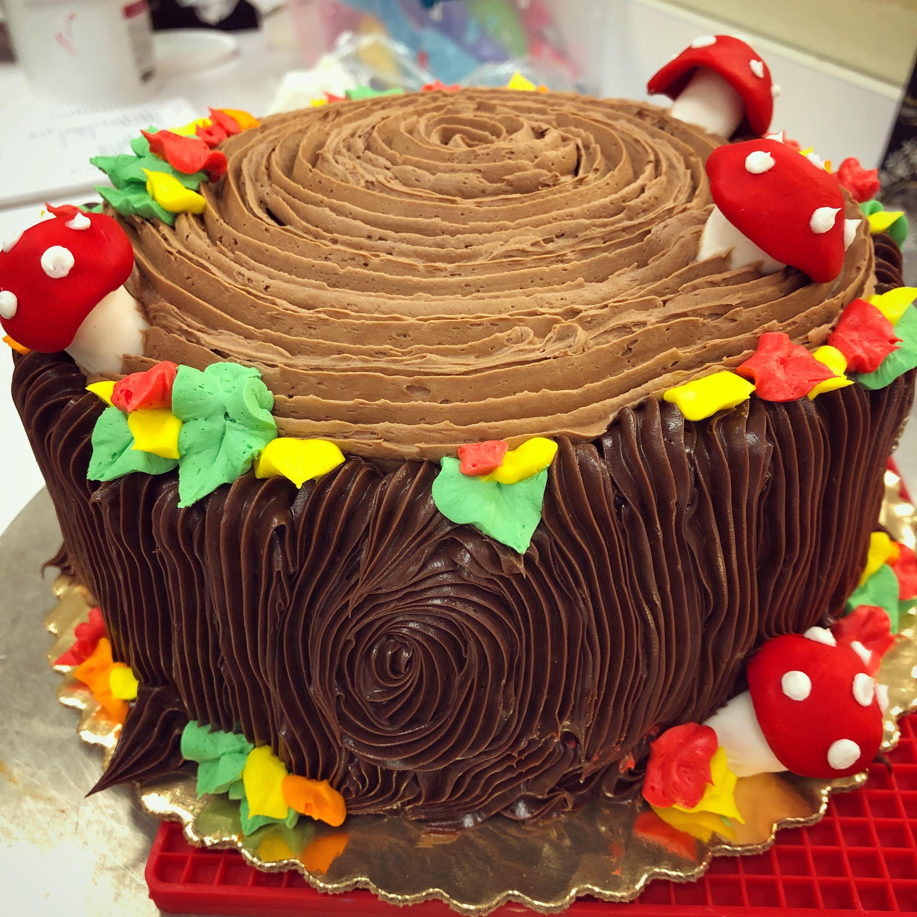 I'm really proud of my tree stump cake | Scrolller