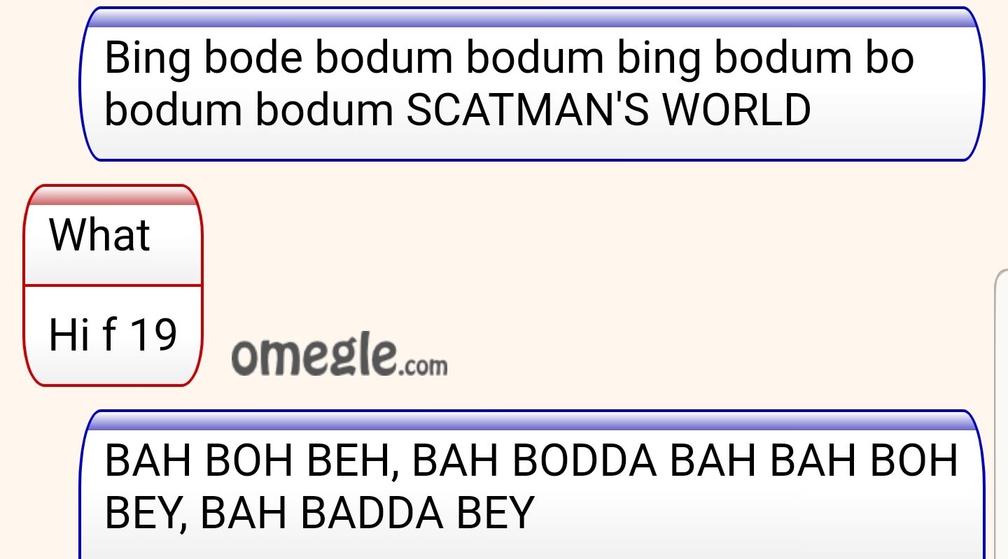 IM THE SCATMAN | Scrolller