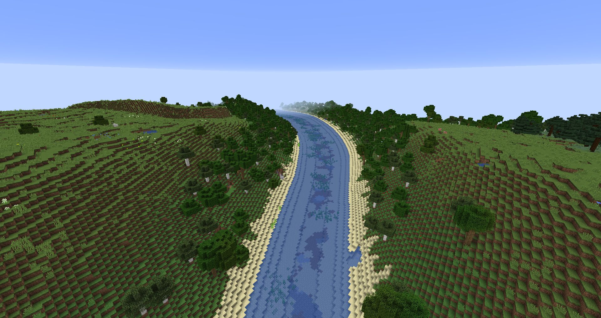 I'm working on improved river generation for my mod Simplex Terrain! What do you think? | Scrolller