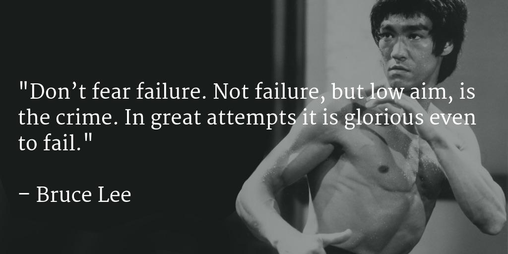 [Image] The Bruce Lee variant of “Go big or go home.” | Scrolller