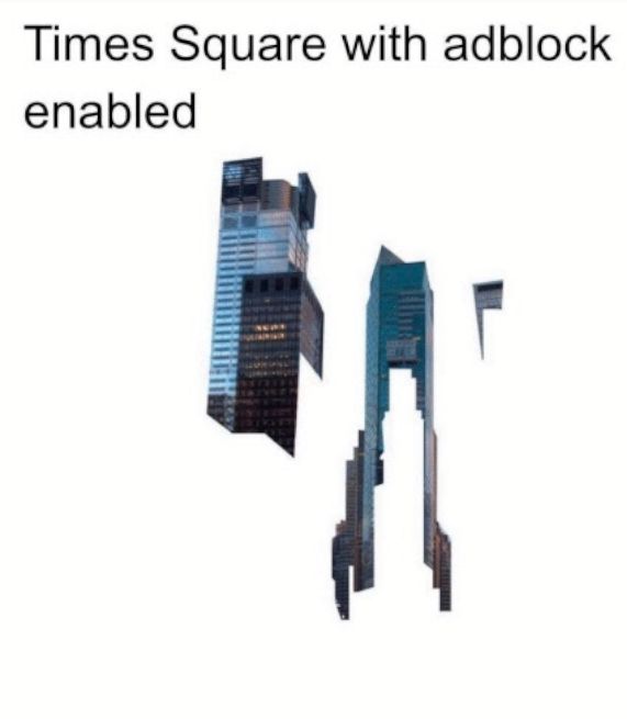 Imagine Adblock in real life | Scrolller