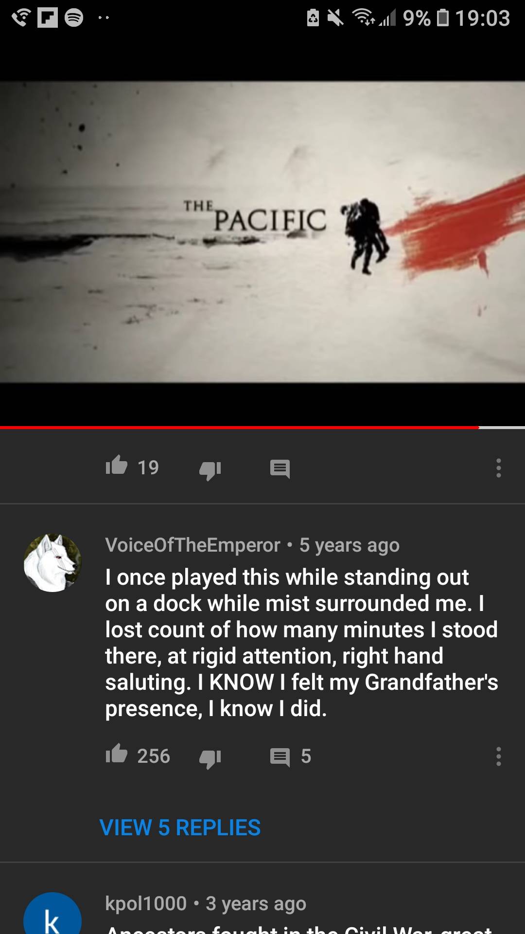 Imagine just peering out your window to the dock and seeing this fuckin dude at "rigid attention ...