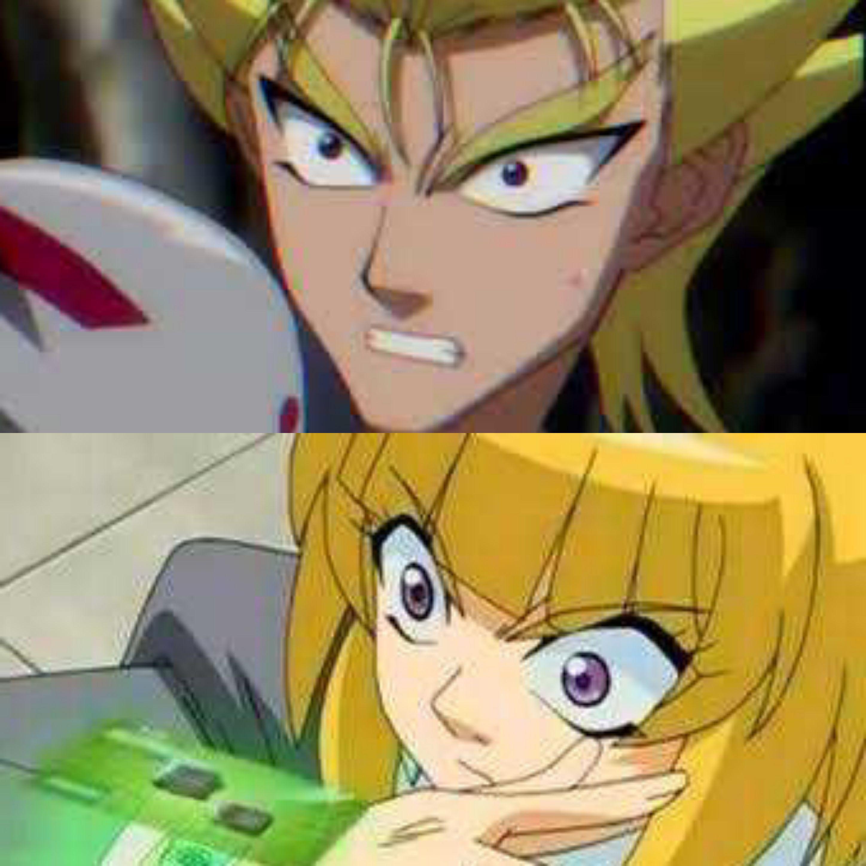 Imagine ripping off the same color scheme, hot-headed persona & outfit just with a genderswap ...