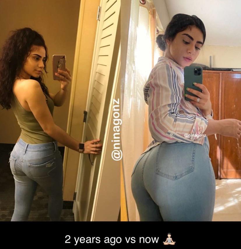 Impressive glute growth | Scrolller