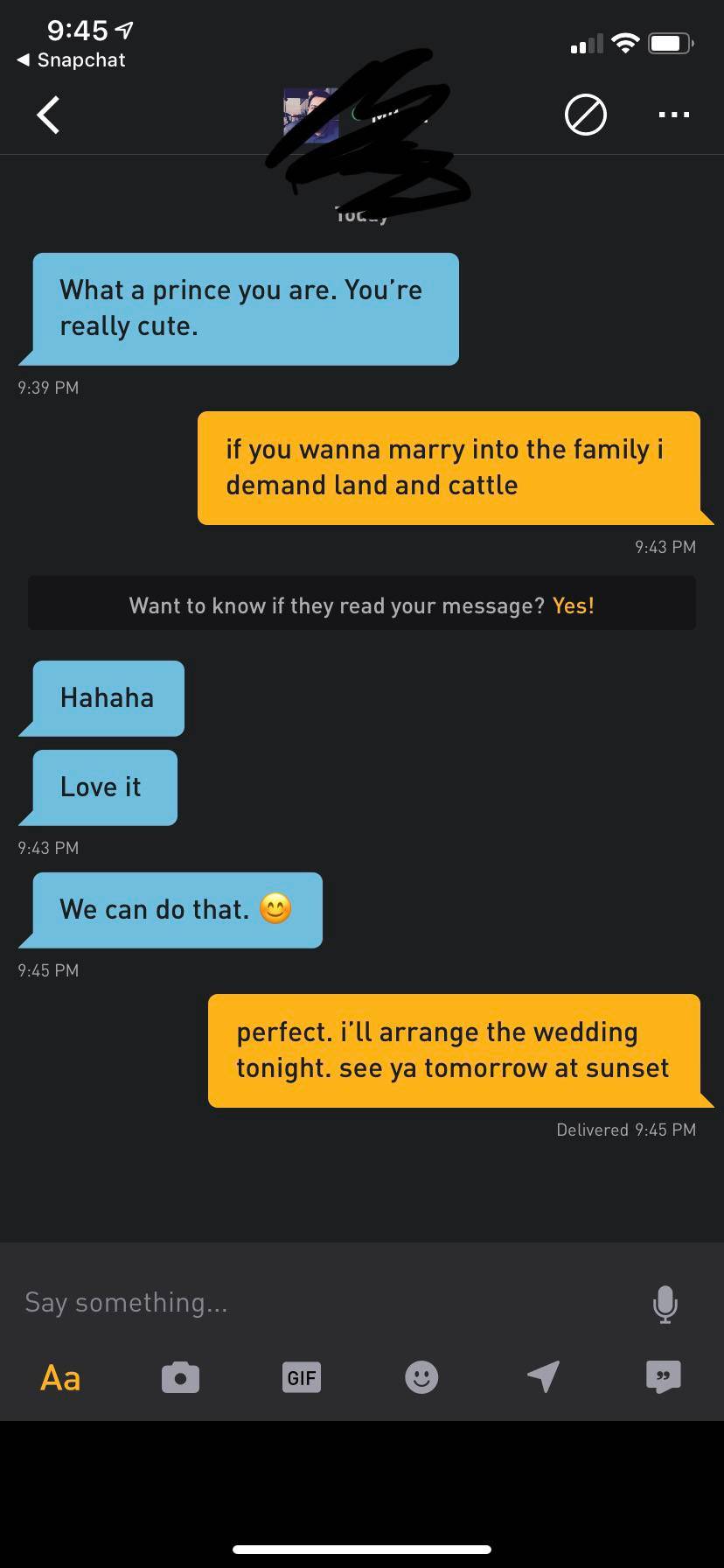 impromptu marriage | Scrolller