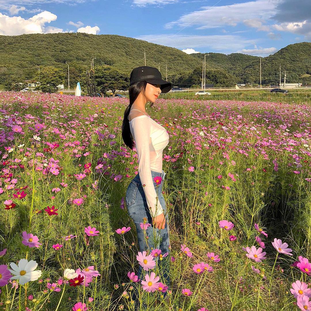 In A Field Of Flowers | Scrolller