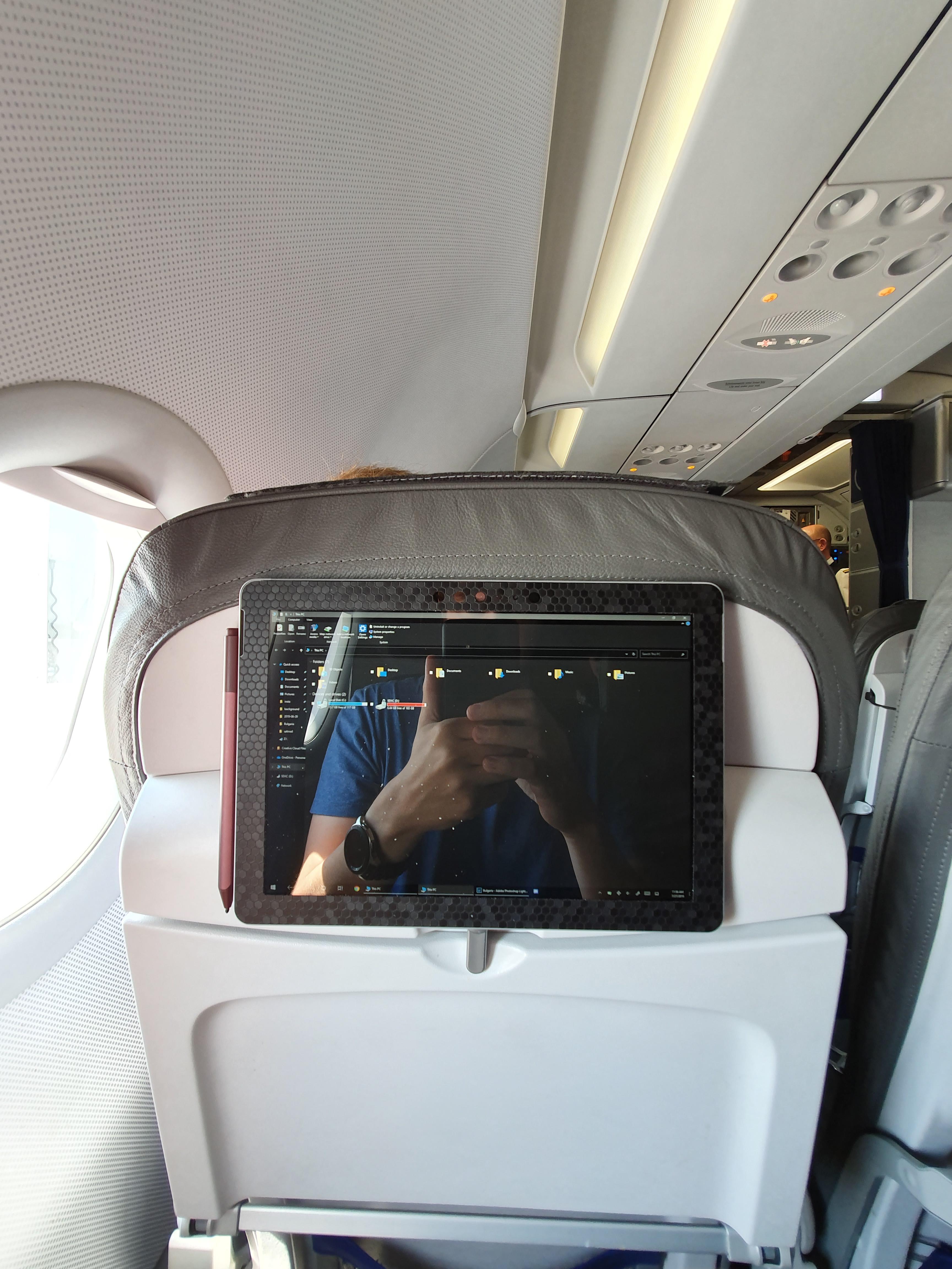 In flight entertainment, nope, surface go, yep | Scrolller