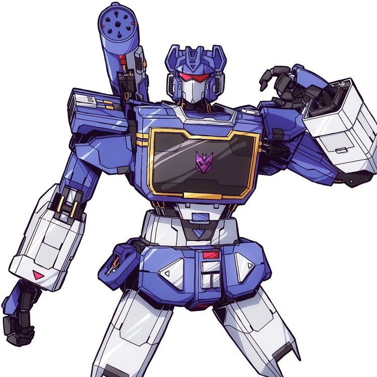 In honor of the IDW series ending, I drew my favorite Transformer, Soundwave | Scrolller