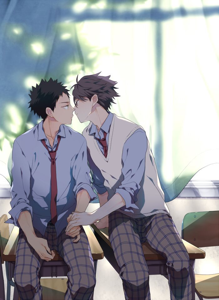 In the classroom ️ [Haikyuu!] | Scrolller