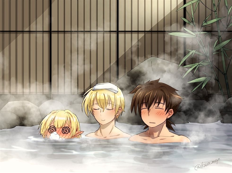In the hotsprings | Scrolller