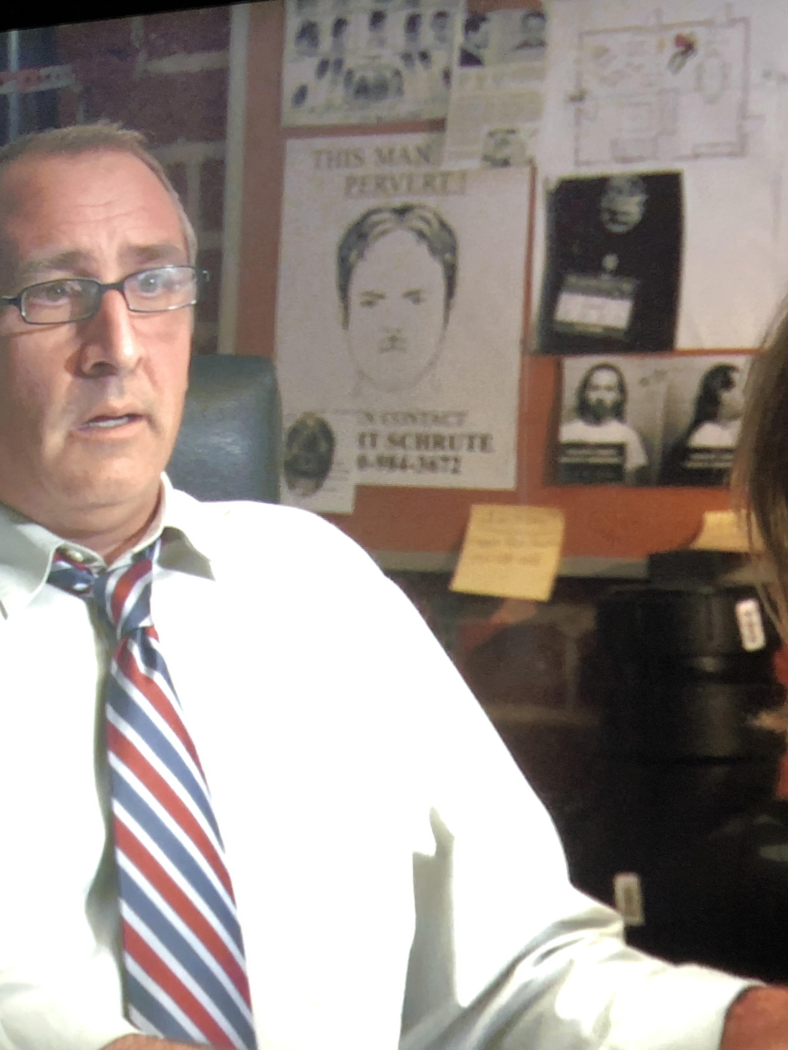 In the movie Street Racer (2008), you can see Dwight Schrute from The Office wanted for being a ...