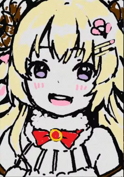 Ina's art of Watame from her stream | Scrolller