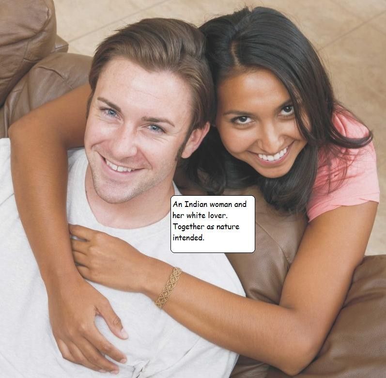 Indian wife with her white stud | Scrolller