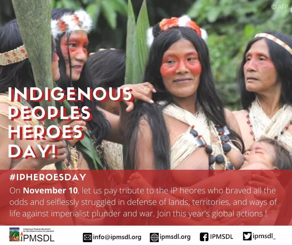 Indigenous Peoples (IP) Heroes Day on Nov. 10 | Scrolller