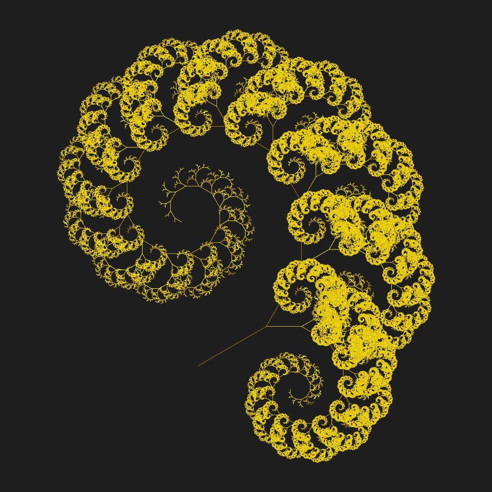 Infinite Spiral (L-System) | Scrolller