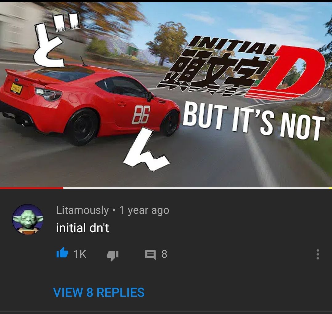 Initial d but it's not initial d. | Scrolller