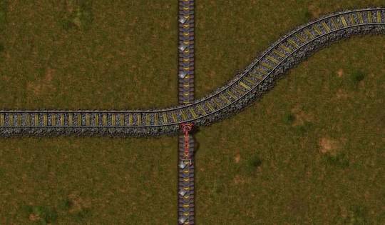 Inserter rail crossing | Scrolller