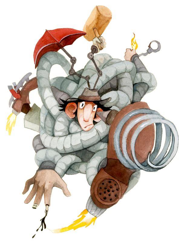 Inspector Gadget by JohnPohlman. | Scrolller