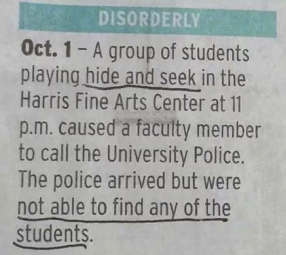 Intense game of hide and seek huh | Scrolller