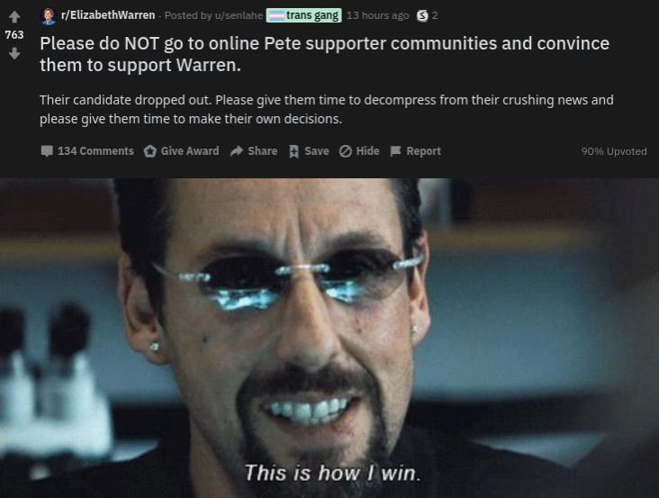 Interesting strategy from the Warren Camp | Scrolller