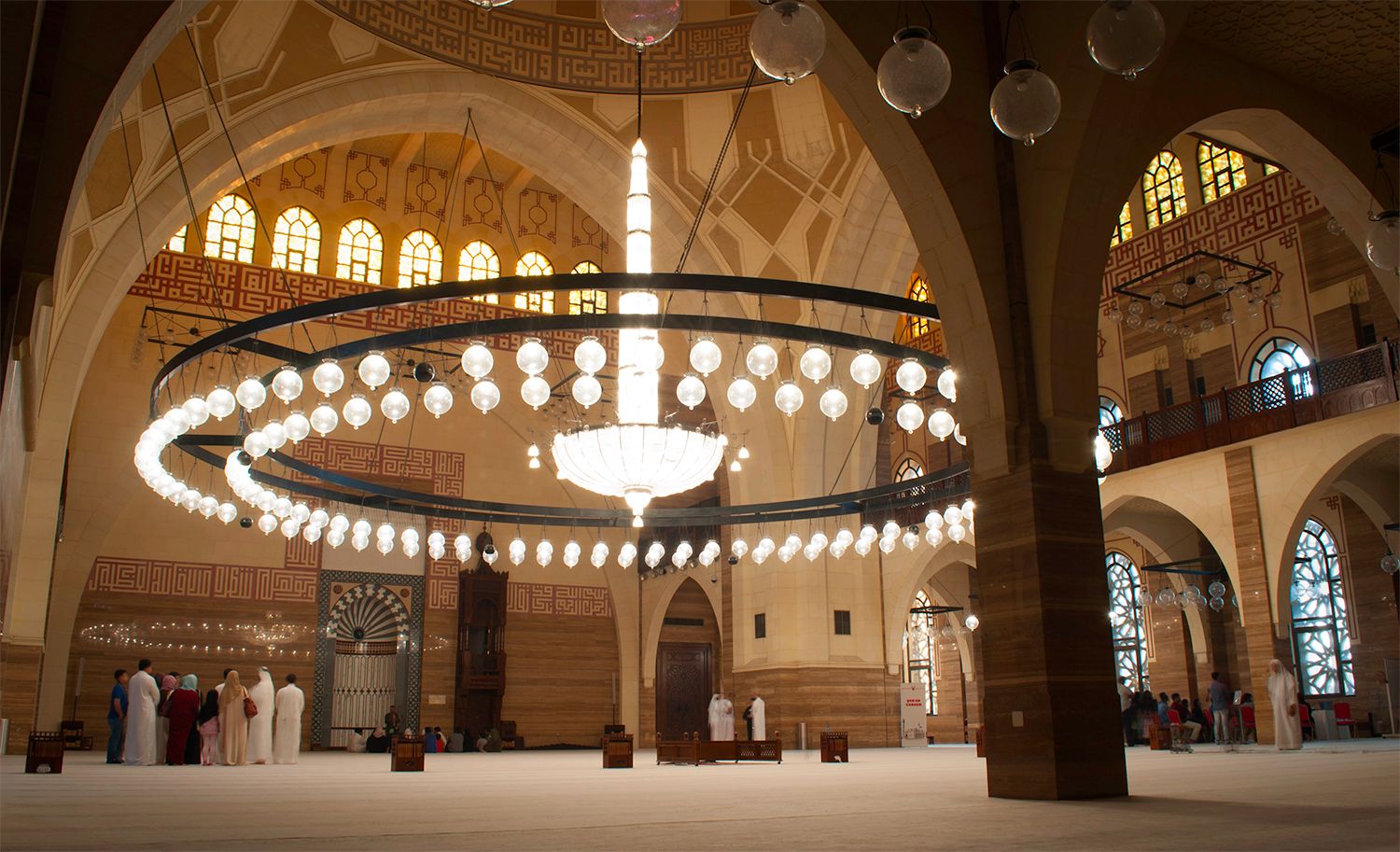 Interior Photo of Al Fateh Grand Mosque | Scrolller