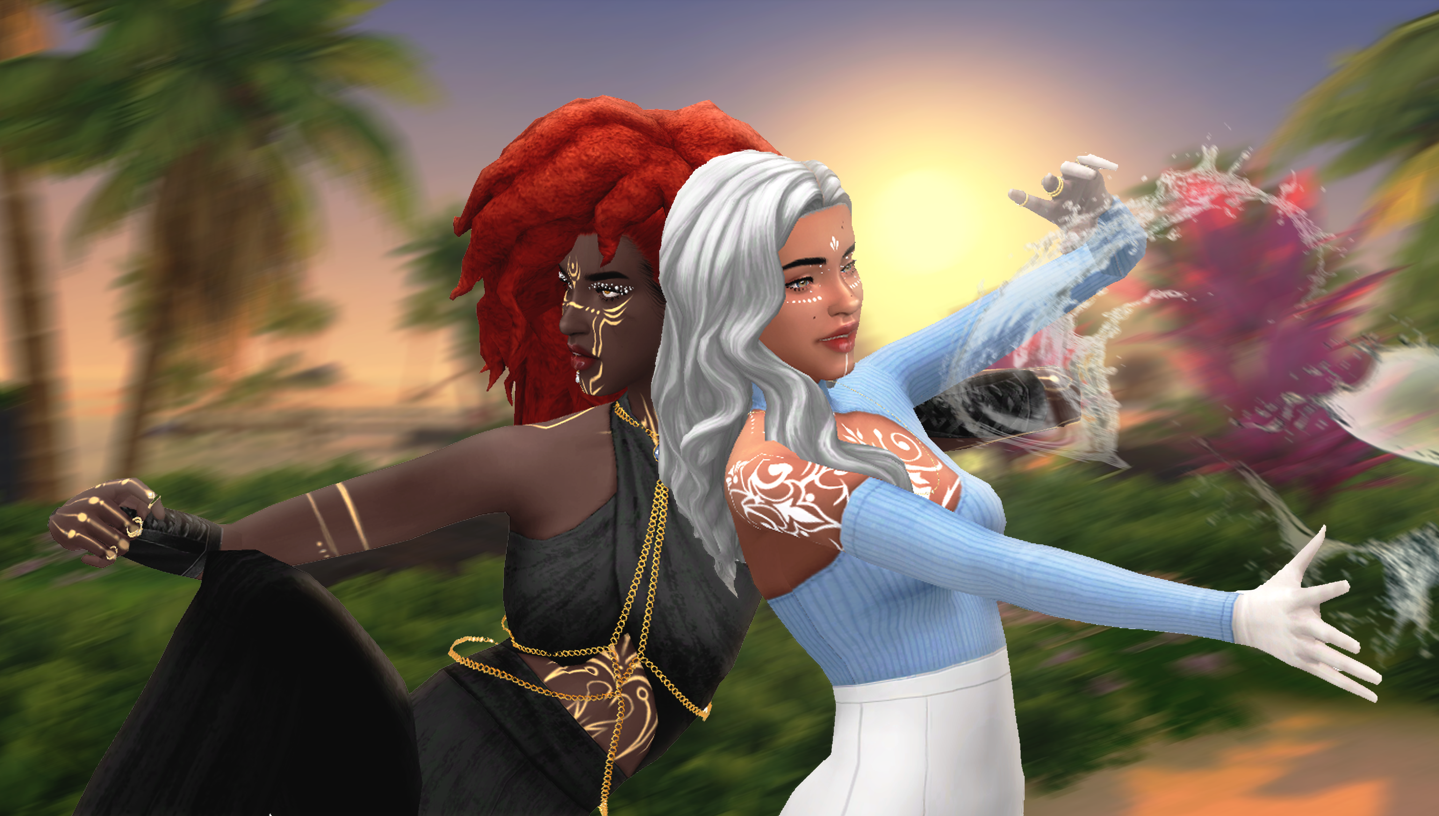 Introducing my Superhero Couple, "HEATWAVE"! | Scrolller