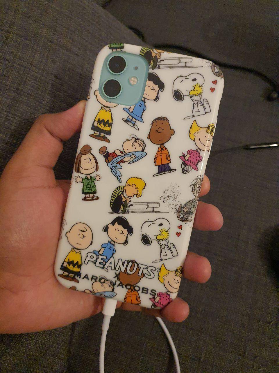 iPhone 11 with Marc Jacobs Peanuts case | Scrolller