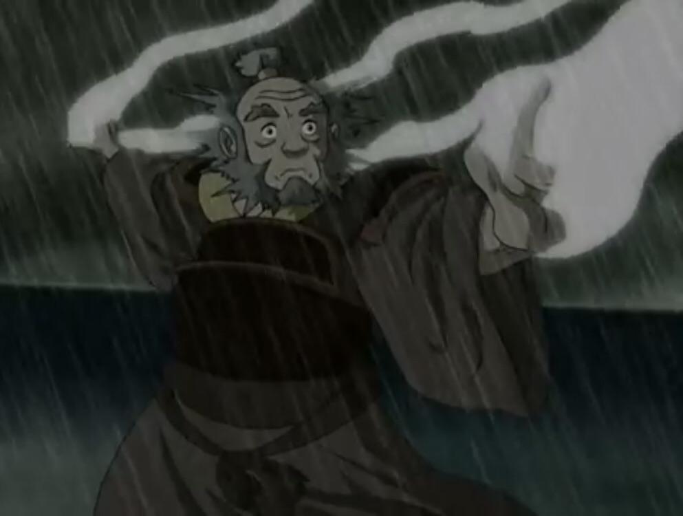 Iroh made that technique, but his face says “I can’t believe that worked.” | Scrolller