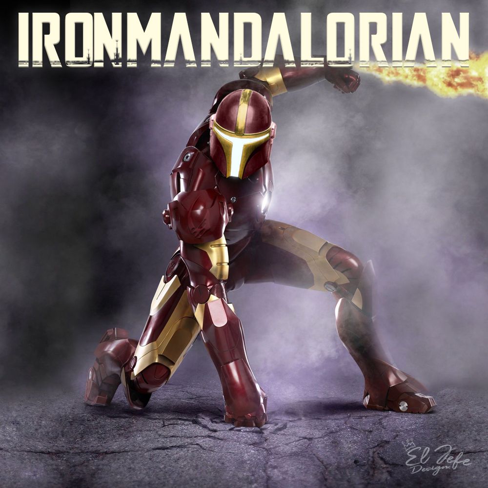 Iron Mandalorian [OC] | Scrolller