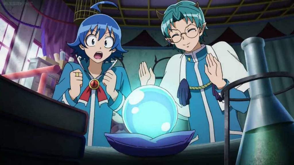 Iruma and Ami from Welcome to Demon School Iruma Kun. The yaoi tension between these two is ...