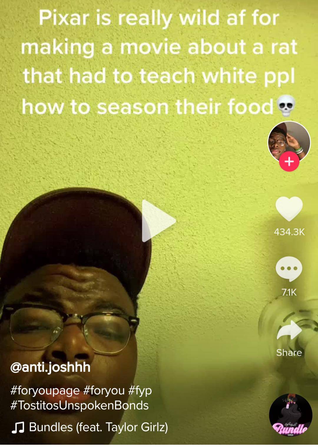 Is he implying the rat is black coded because it uses spices??? | Scrolller