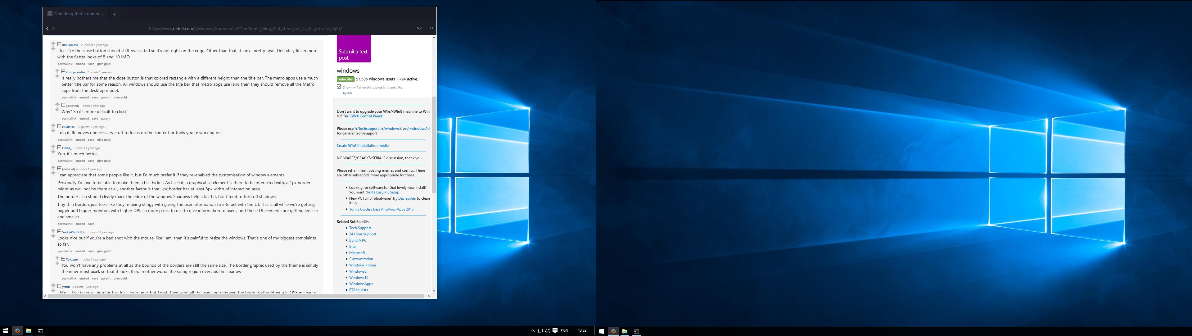 Is it possible to delete the 1 pixel white border around the active program? I use dark themes ...