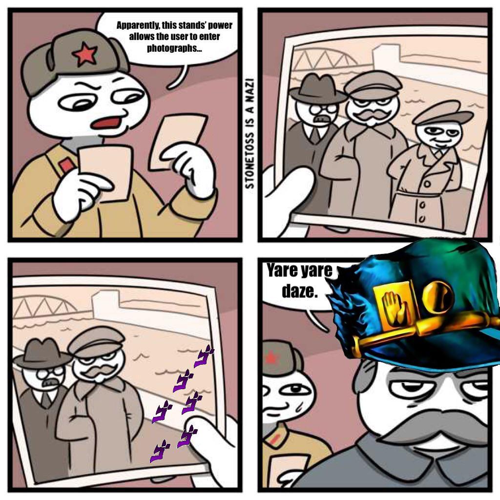 Is that a jojo reference? | Scrolller