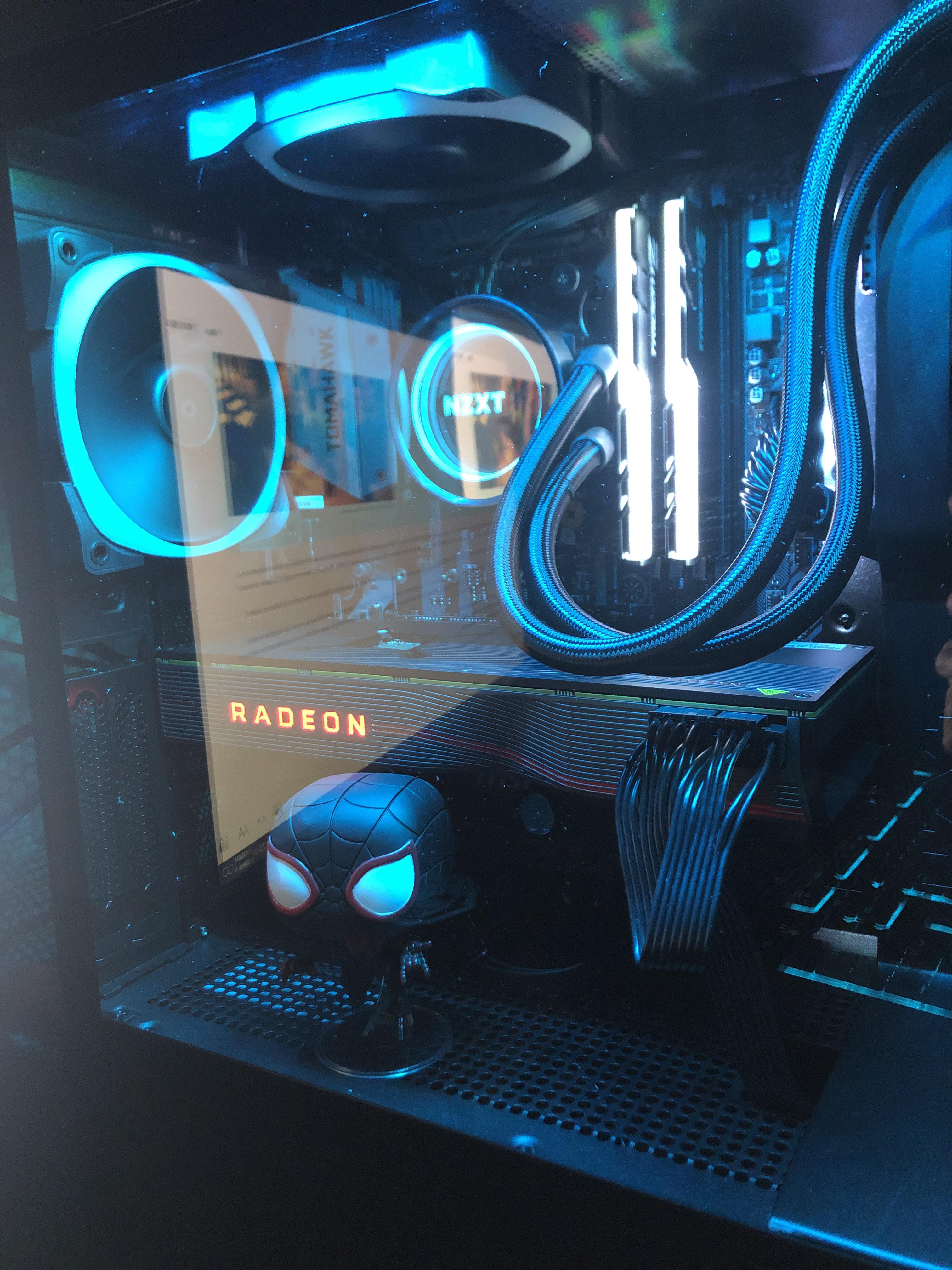 Is there anyway to change the RADEON red light on the gpu? | Scrolller