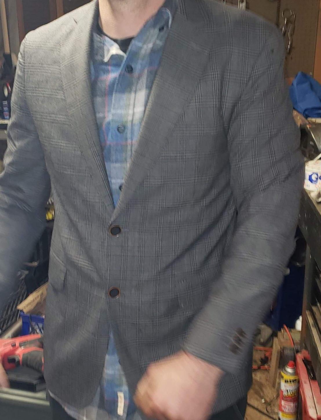 Is this jacket too small? | Scrolller