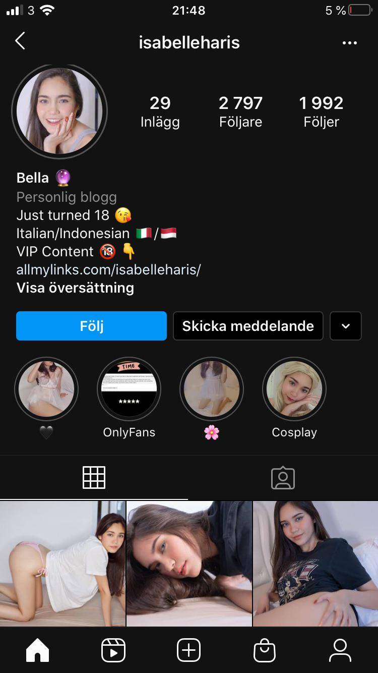 Isabelle Haris | Scrolller