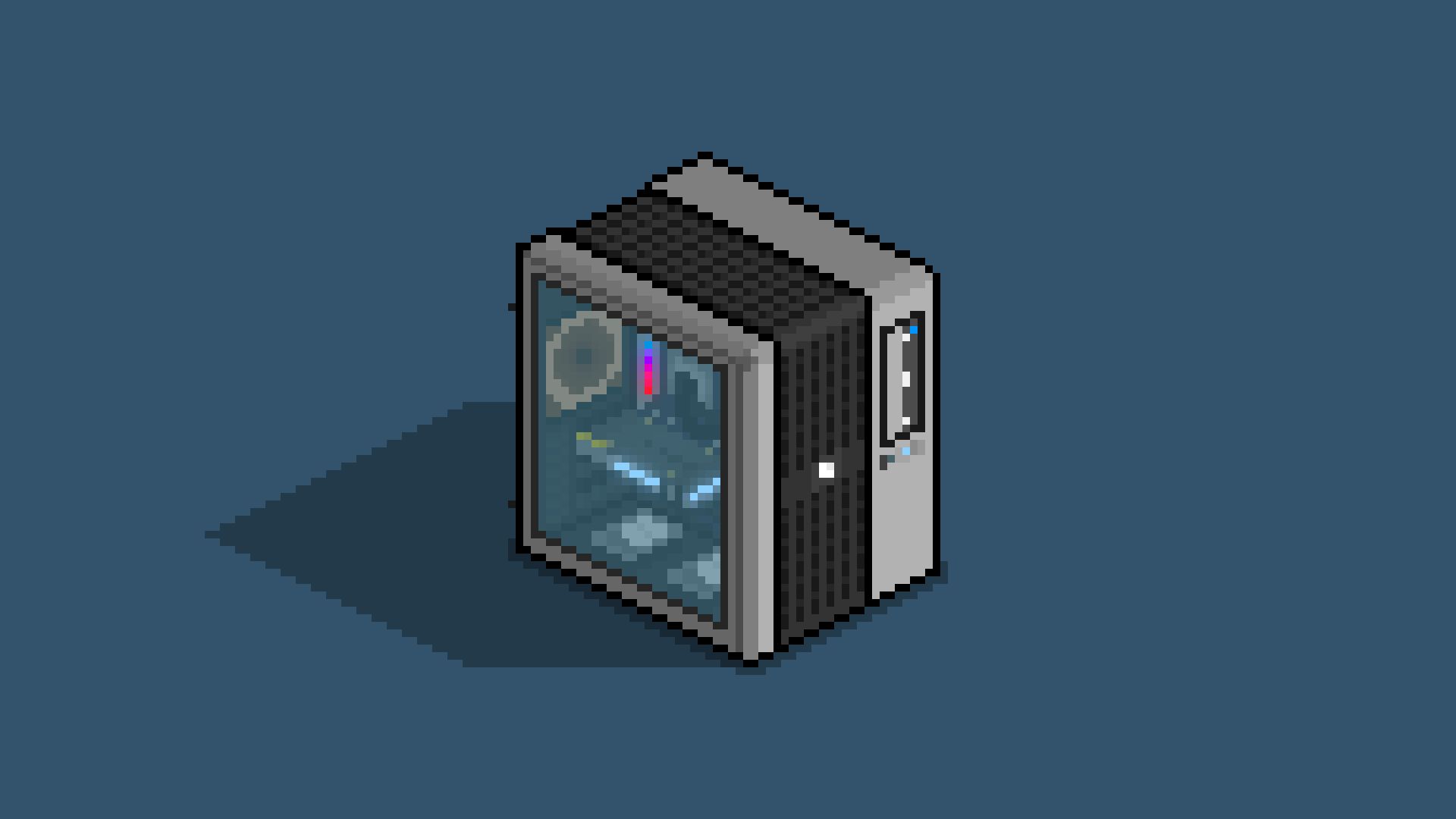 Isometric Computer | Scrolller