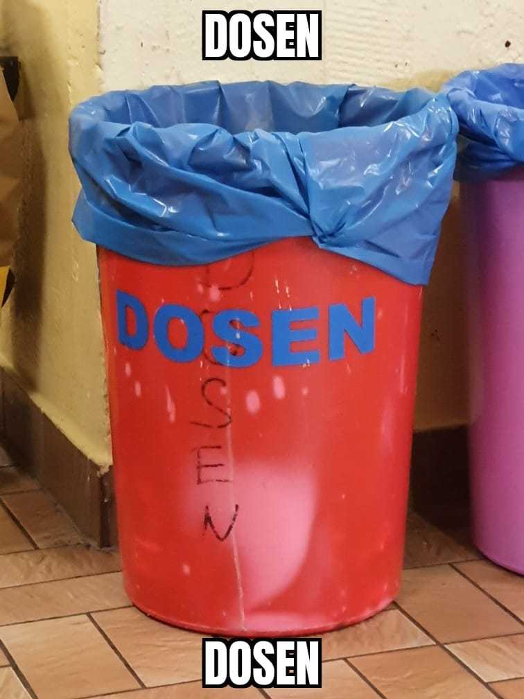 Ist das jetzt der Dosenmüll? | Scrolller